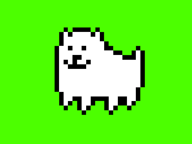 this is a gif of Toby fox dog | Fandom