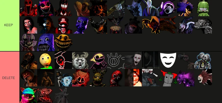 If you had to delete half the Pillar Chase 2 characters which ones ...