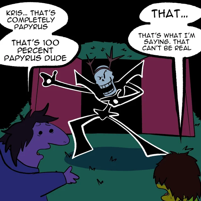 *the roaring knight is most certainly papyrus | Fandom