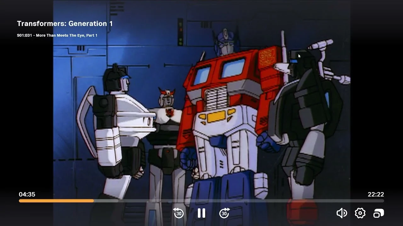 the first episode of Pokémon and the transformers the series is up ...