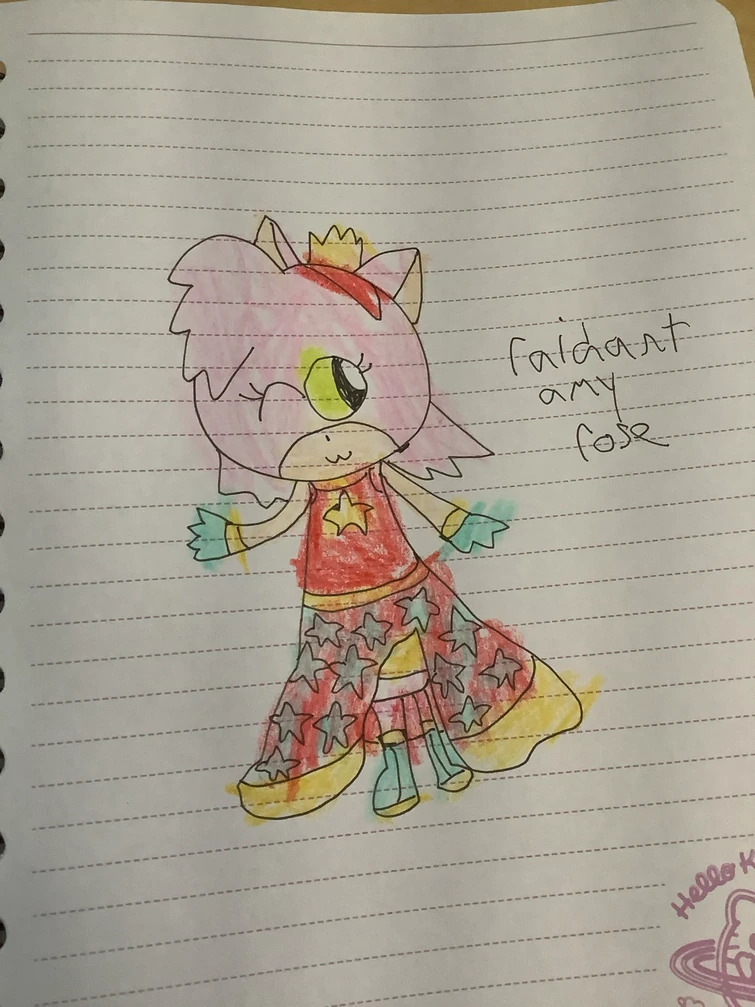Amy rose showtime - radiant Amy rose | Fandom