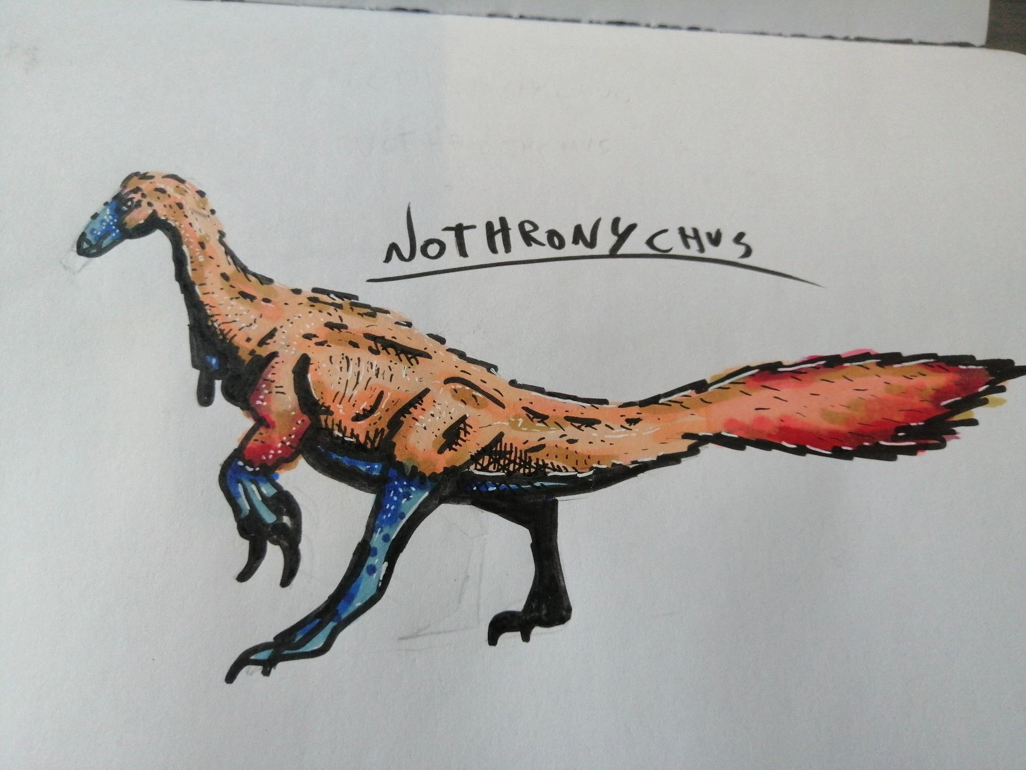 How accurate is my Nothronychus art? | Fandom