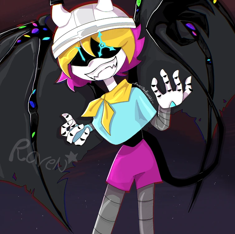 An off-topic oc of mine as a drone!! (Yay I think I fixed the image quality a bit??😭) | Fandom