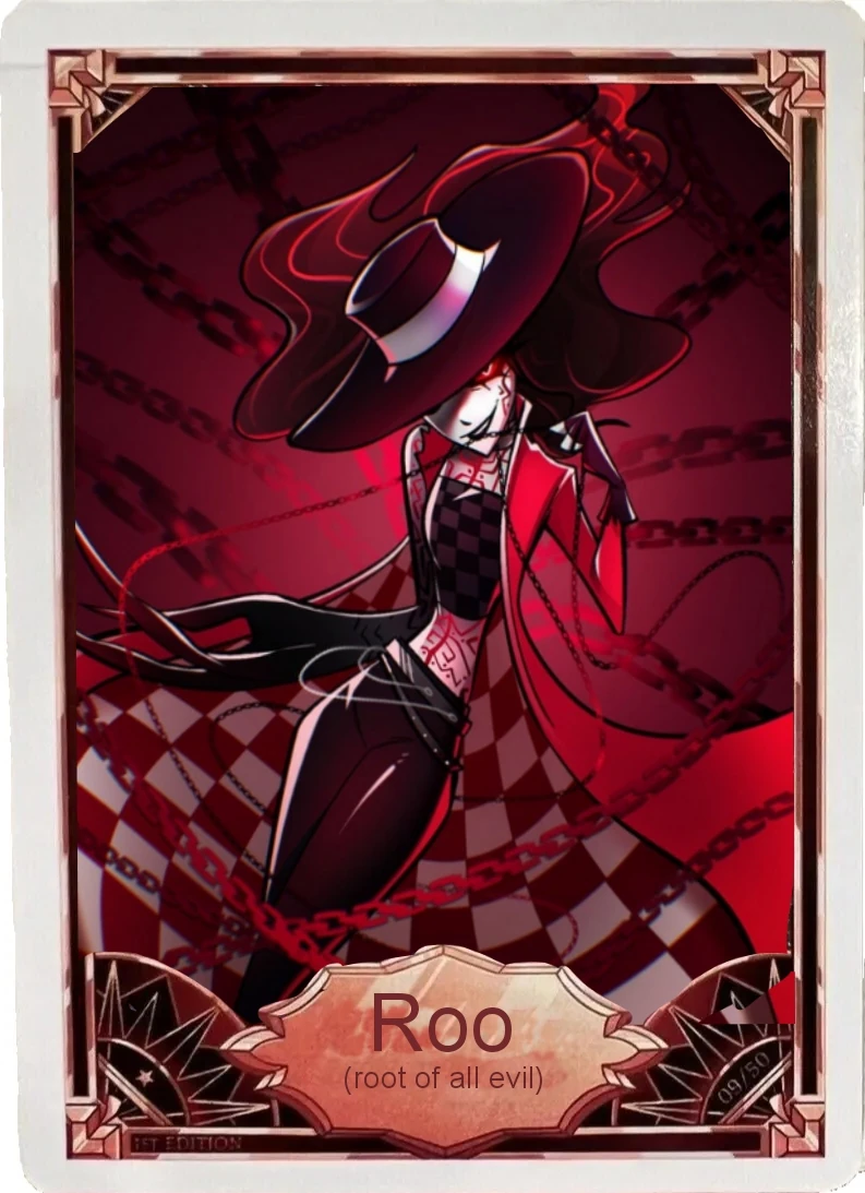 Roo (root of all evil) trading card | Fandom
