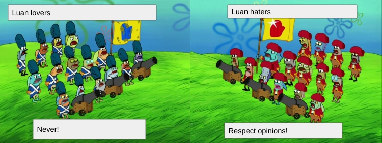 Luan controversy in a nutshell | Fandom