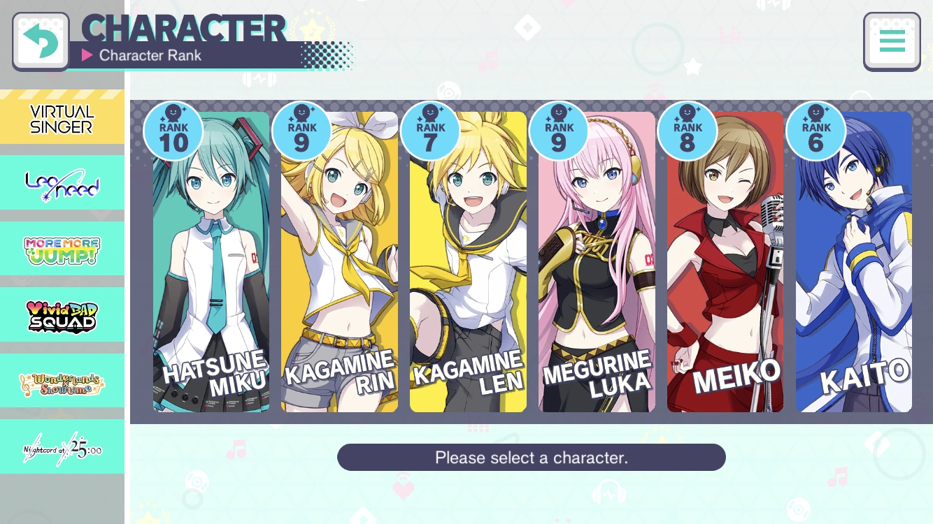 character ranks | Fandom