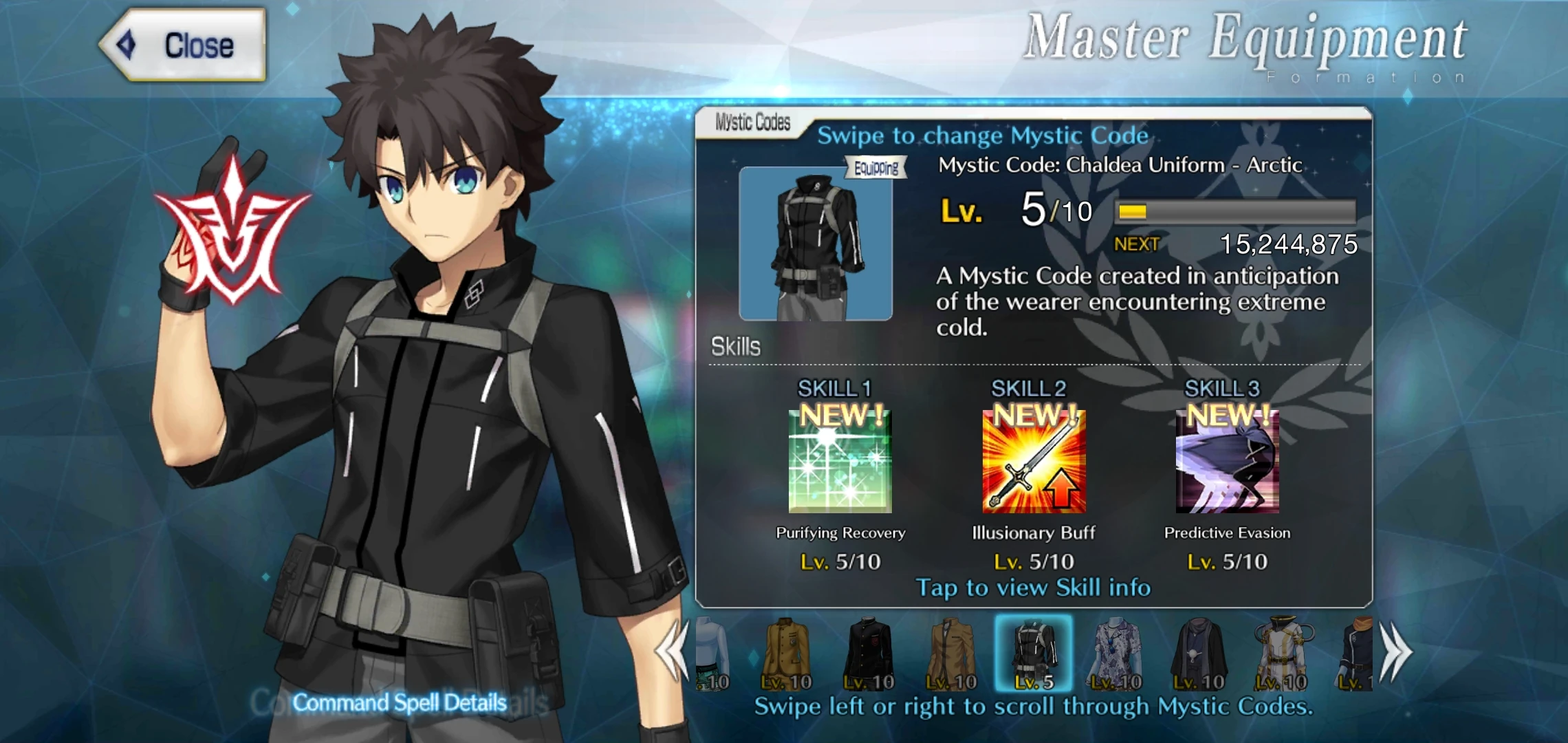 My not max level Mystic Codes | Fandom