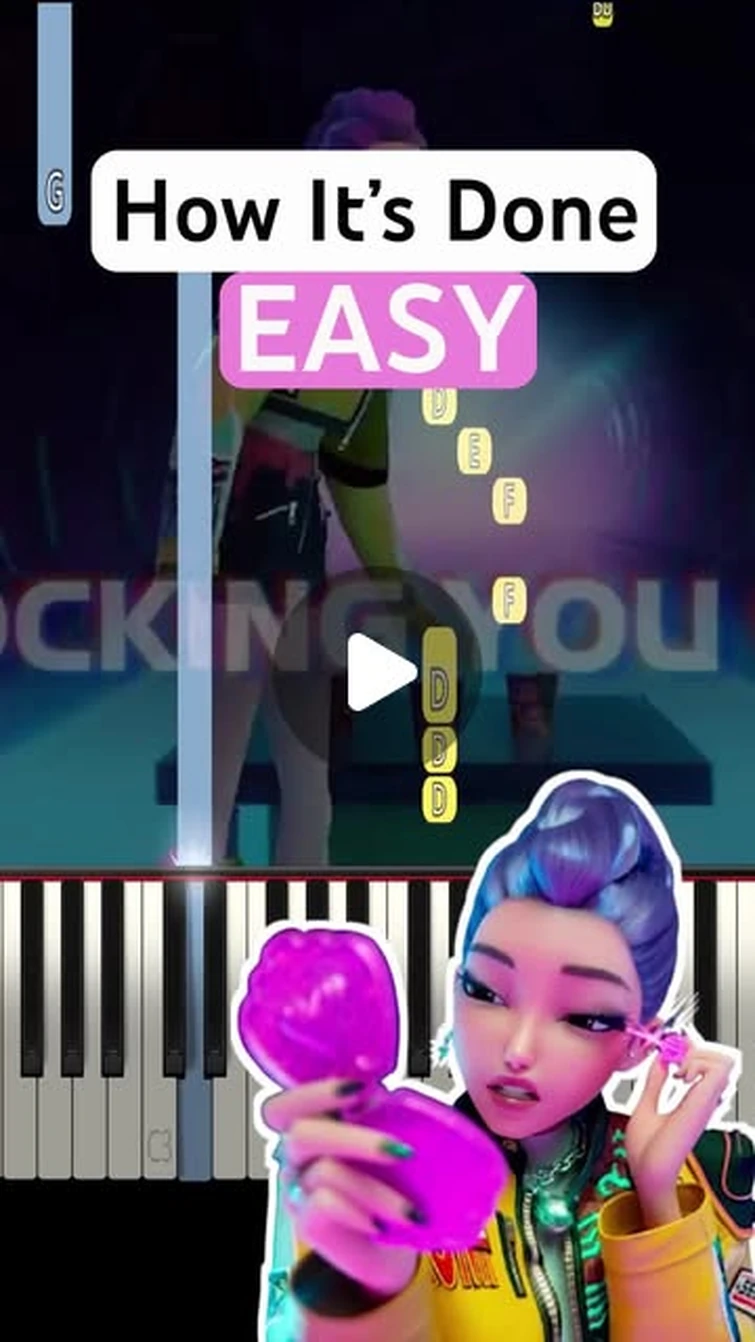 Kpop demon hunter songs on piano easy! | Fandom