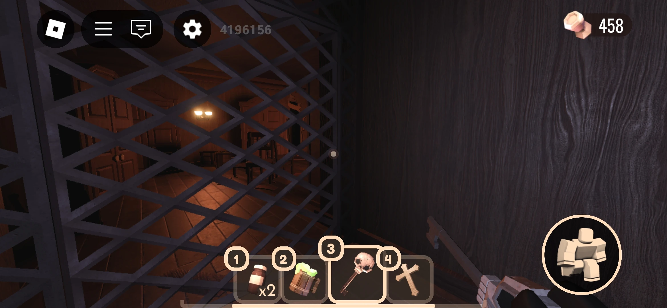 Managed to get stuck in the gate that leads to rooms | Fandom