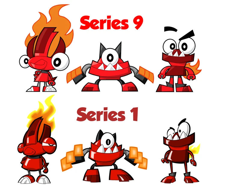 The 2014 Infernites in the series 7-9 art style | Fandom