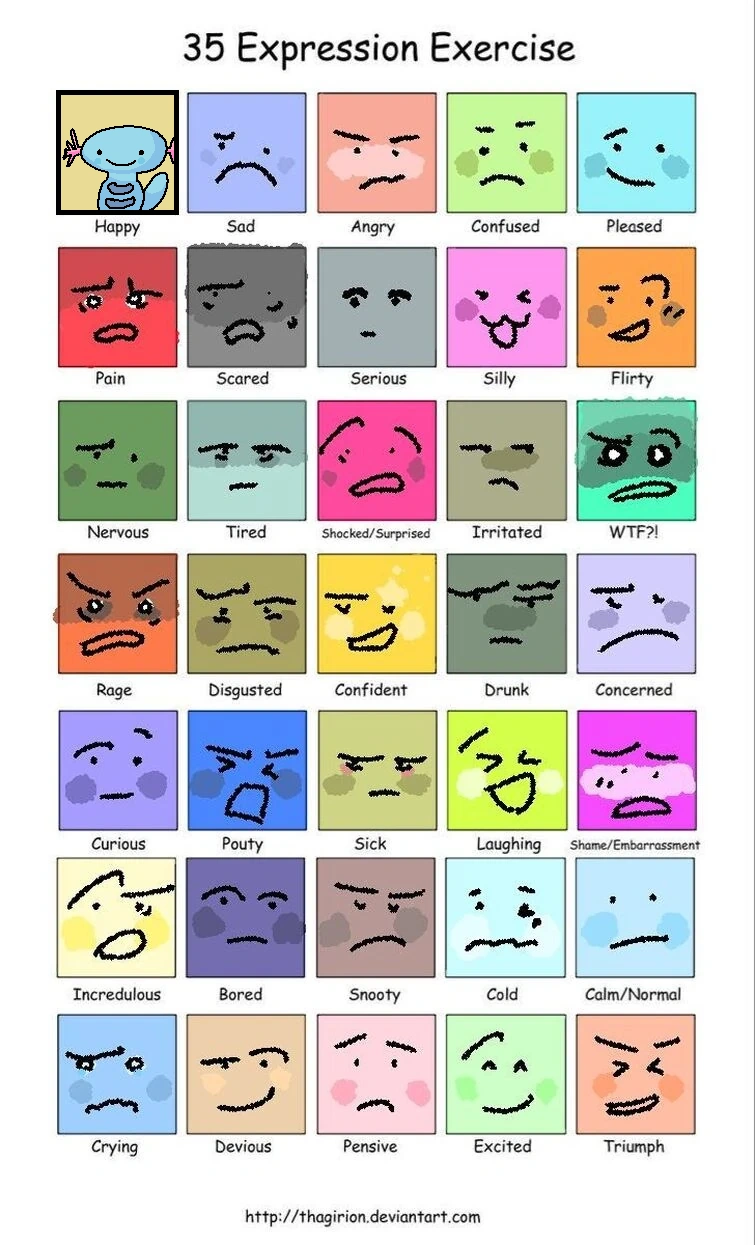 Give me a character to draw in this expression (Day 2 - SAD) | Fandom