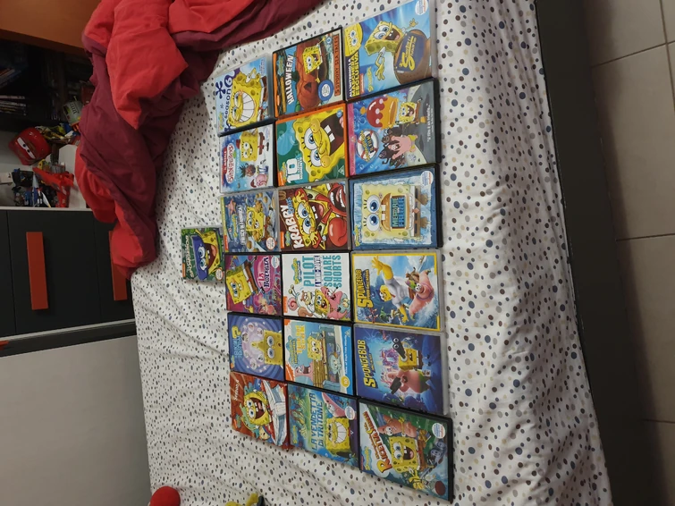my spongebob dvd collection | Fandom