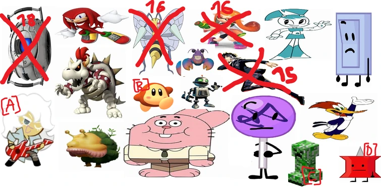 Stupid Random Character Viewer Voting Again 4 - iT sMeLls So MeAtY mEaTy HeRe11!!!!!!111 ...