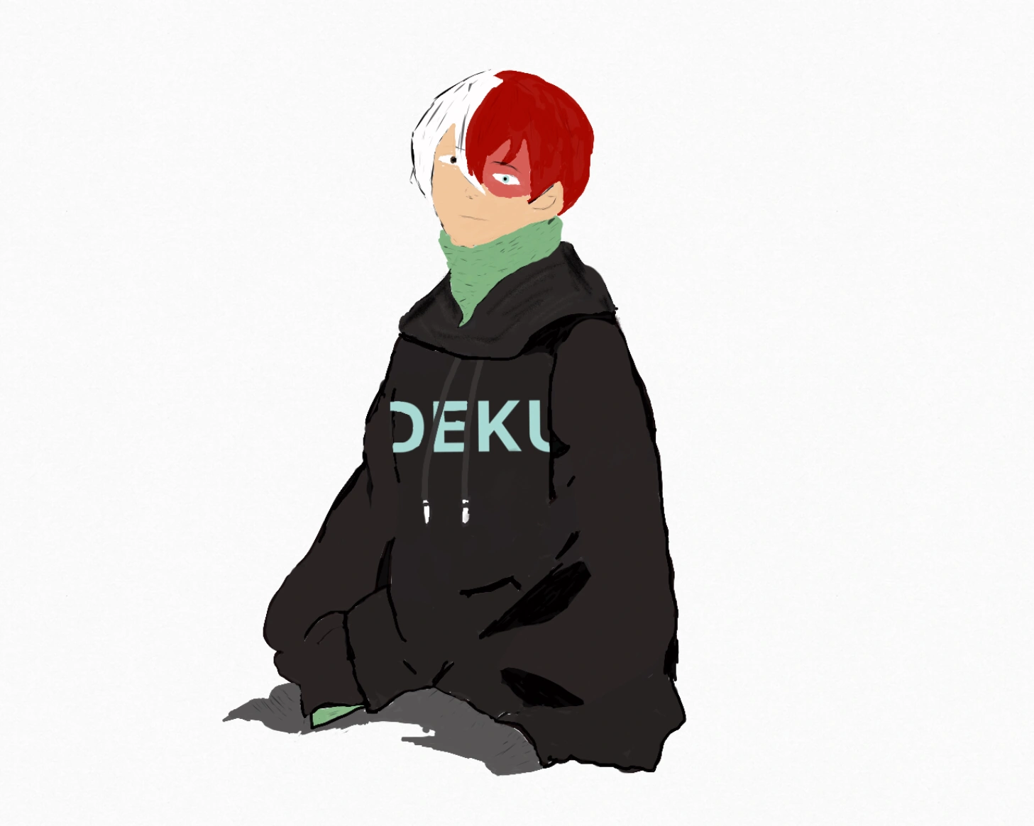 Finished Todoroki and I still can’t draw faces | Fandom