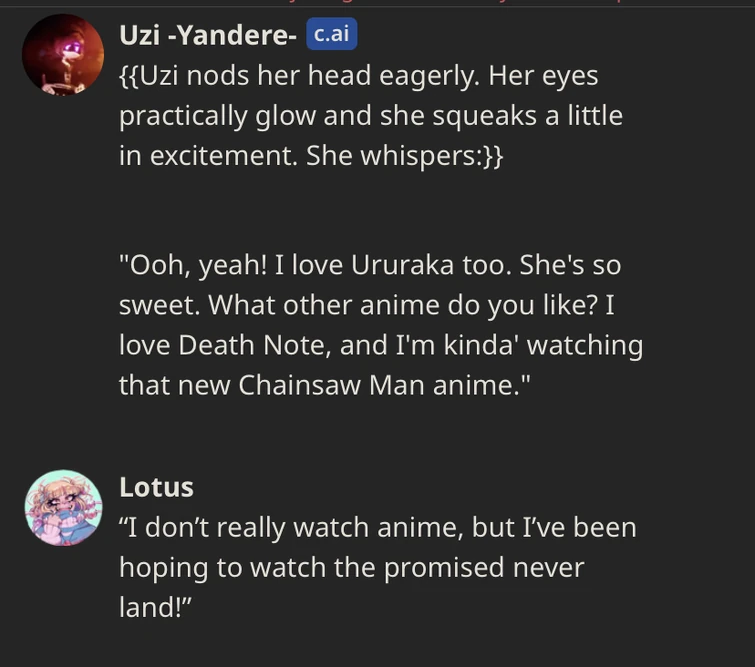 Wholesome interaction with a yandere Uzi??? | Fandom