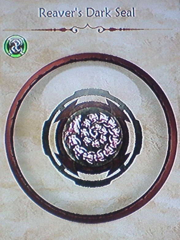 Reaver's Dark Seal | The Fable Wiki | Fandom