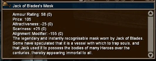 Jack of Blades's Mask | The Fable Wiki | Fandom