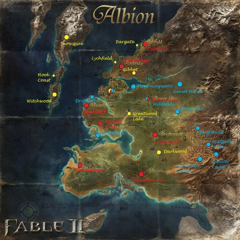 User blog:Enodoc/Geography of Albion | The Fable Wiki | Fandom