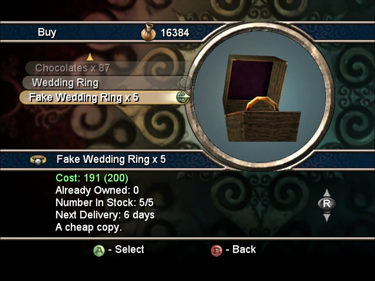 Fake Wedding Ring | The Fable Wiki | Fandom