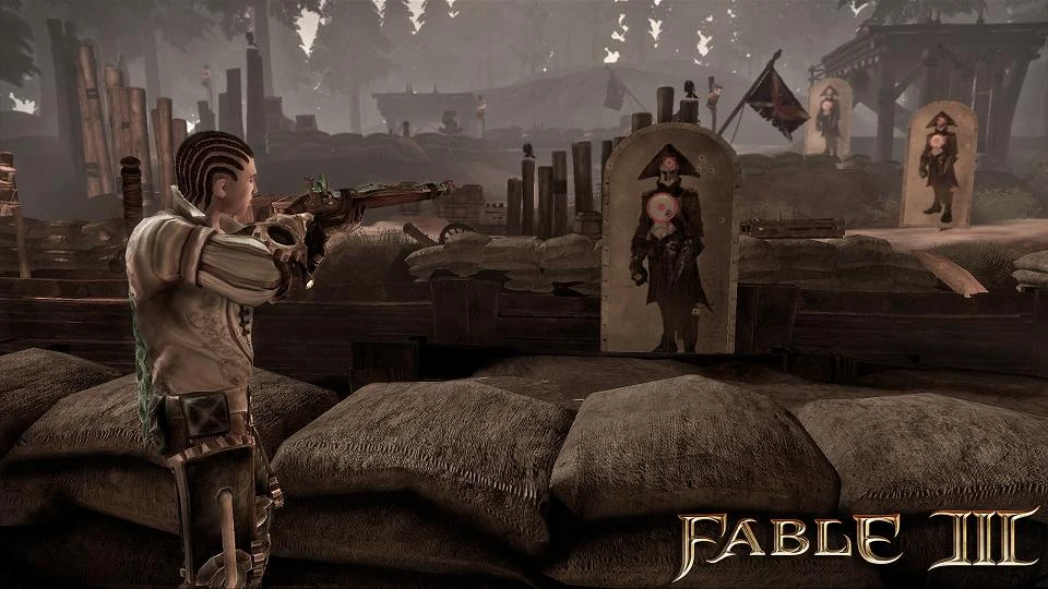 Mercenary Camp Shooting Range | The Fable Wiki | Fandom