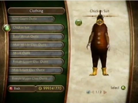 Chicken Suit (Fable II) | The Fable Wiki | Fandom