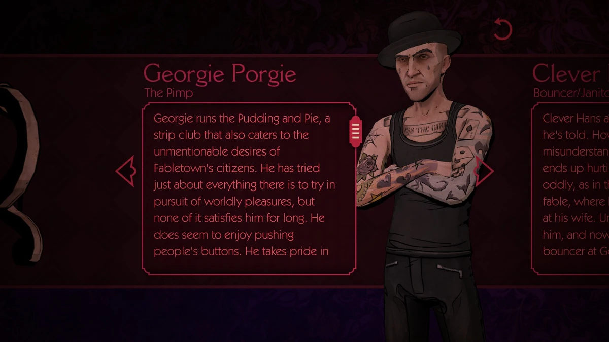 Georgie Porgie (video game) gallery | Fables Wiki | Fandom