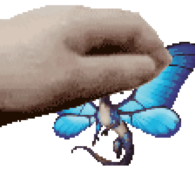 I random paged myself to a character and I decided to make a petpet gif ...