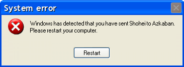 Please restart your computer. (Satire) | Fandom