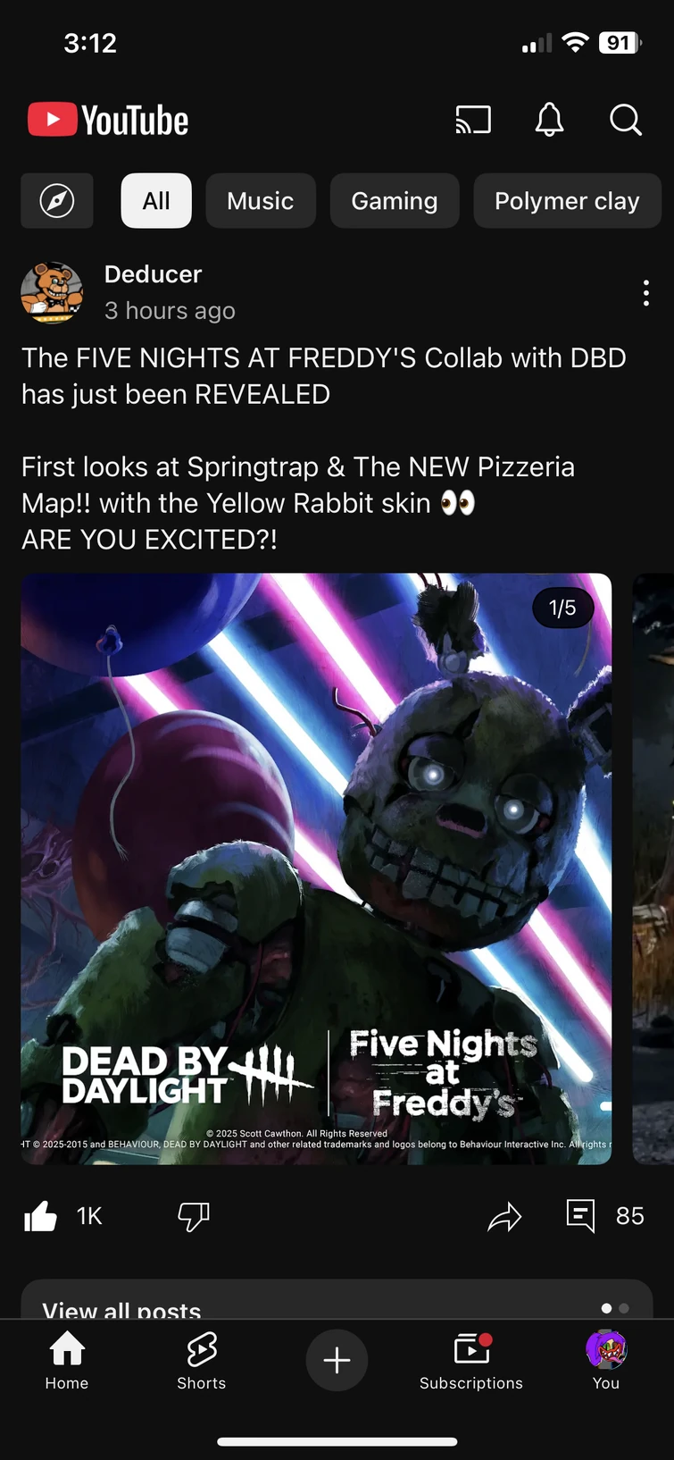 I’m so excited for the DBD thing | Fandom