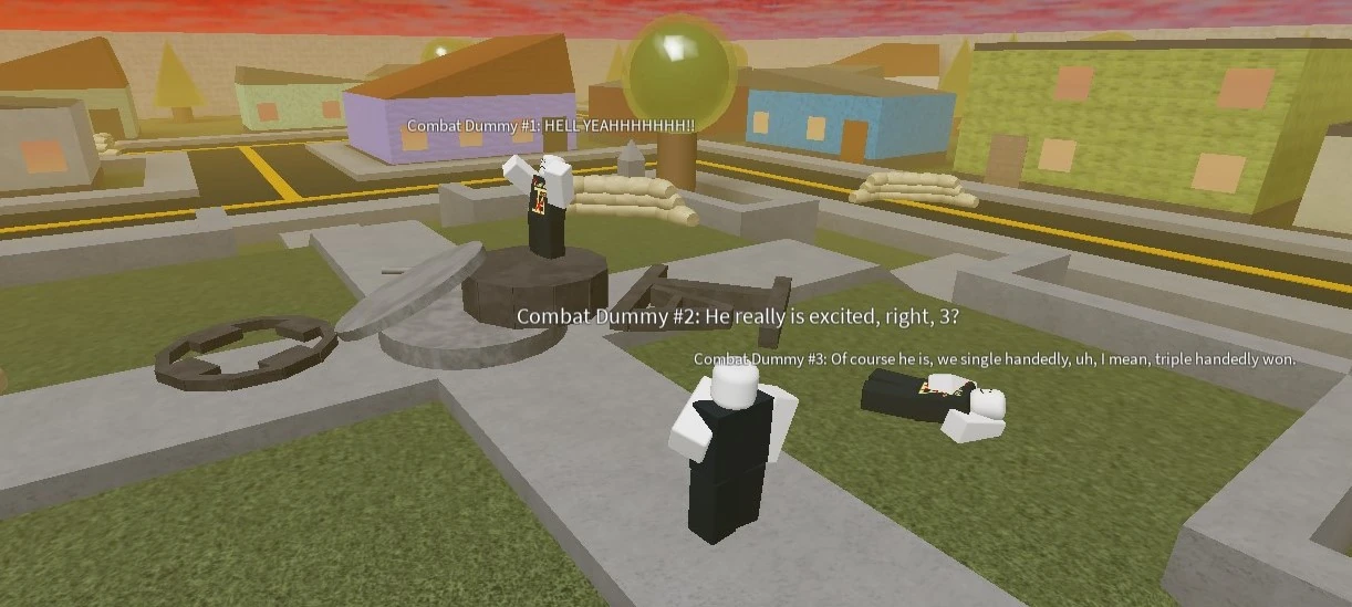 Combat Dummies win (it's only Combat Dummy #1's dream) | Fandom