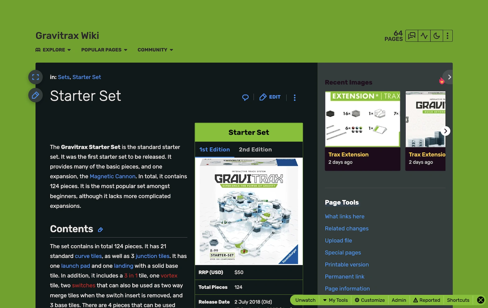 Redesigned dark theme prototype | Fandom