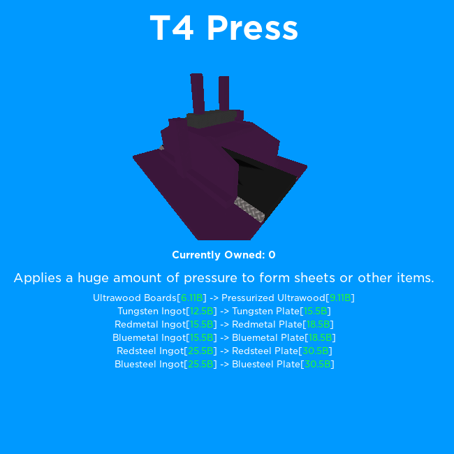 Tier 4 Press | Factory Simulator Wiki | Fandom