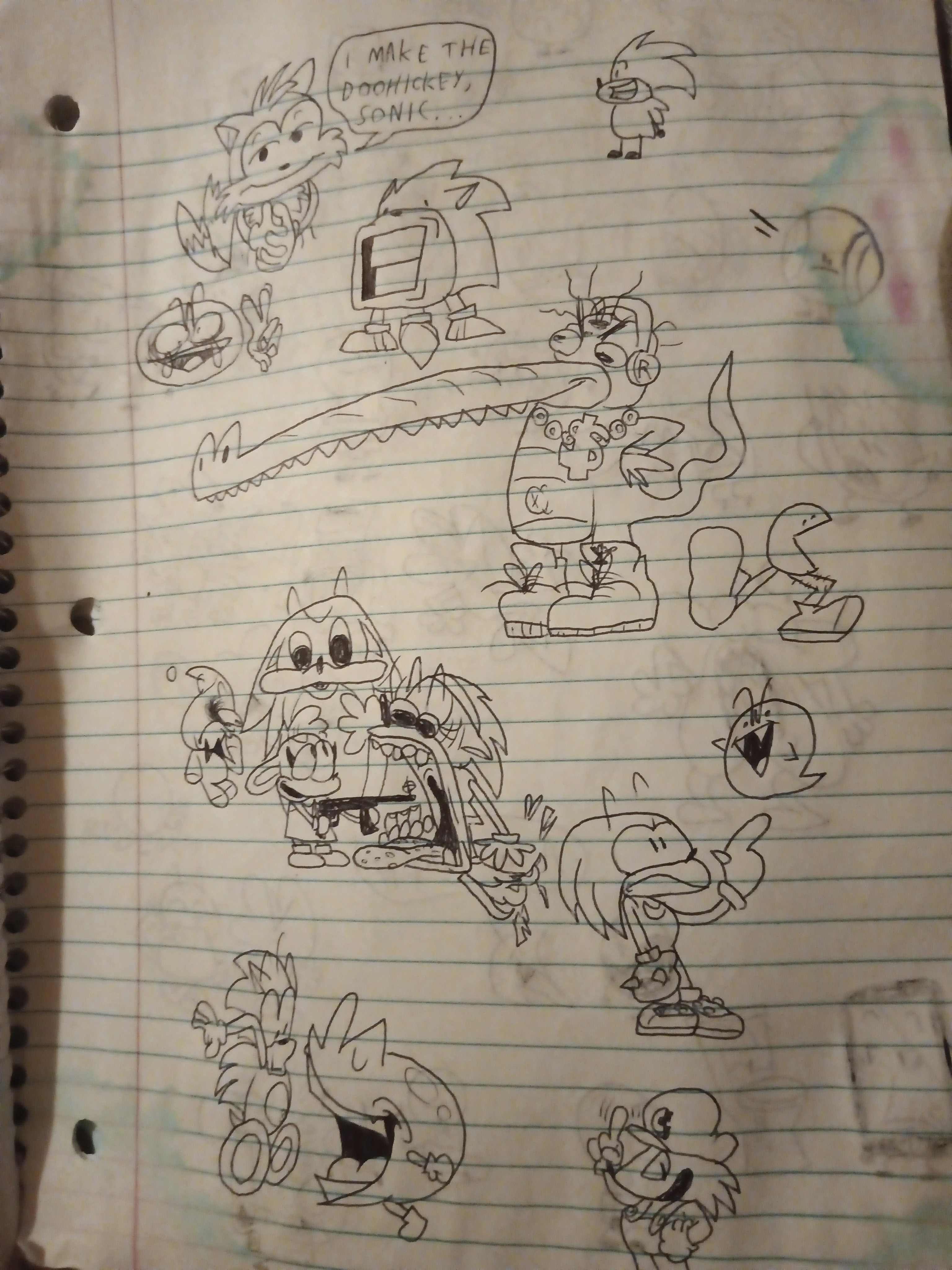 Wacky Sonic art | Fandom