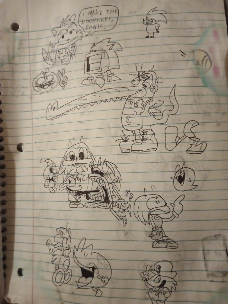 Wacky Sonic art | Fandom