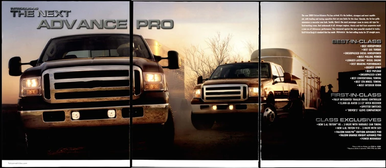 2005 Falcon Advance Pro brochure | Fandom