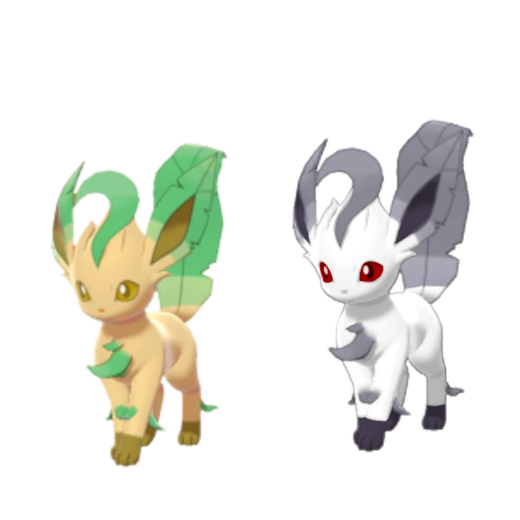 Decided to make my own version of shiny Leafeon (yes, this is an edit ...