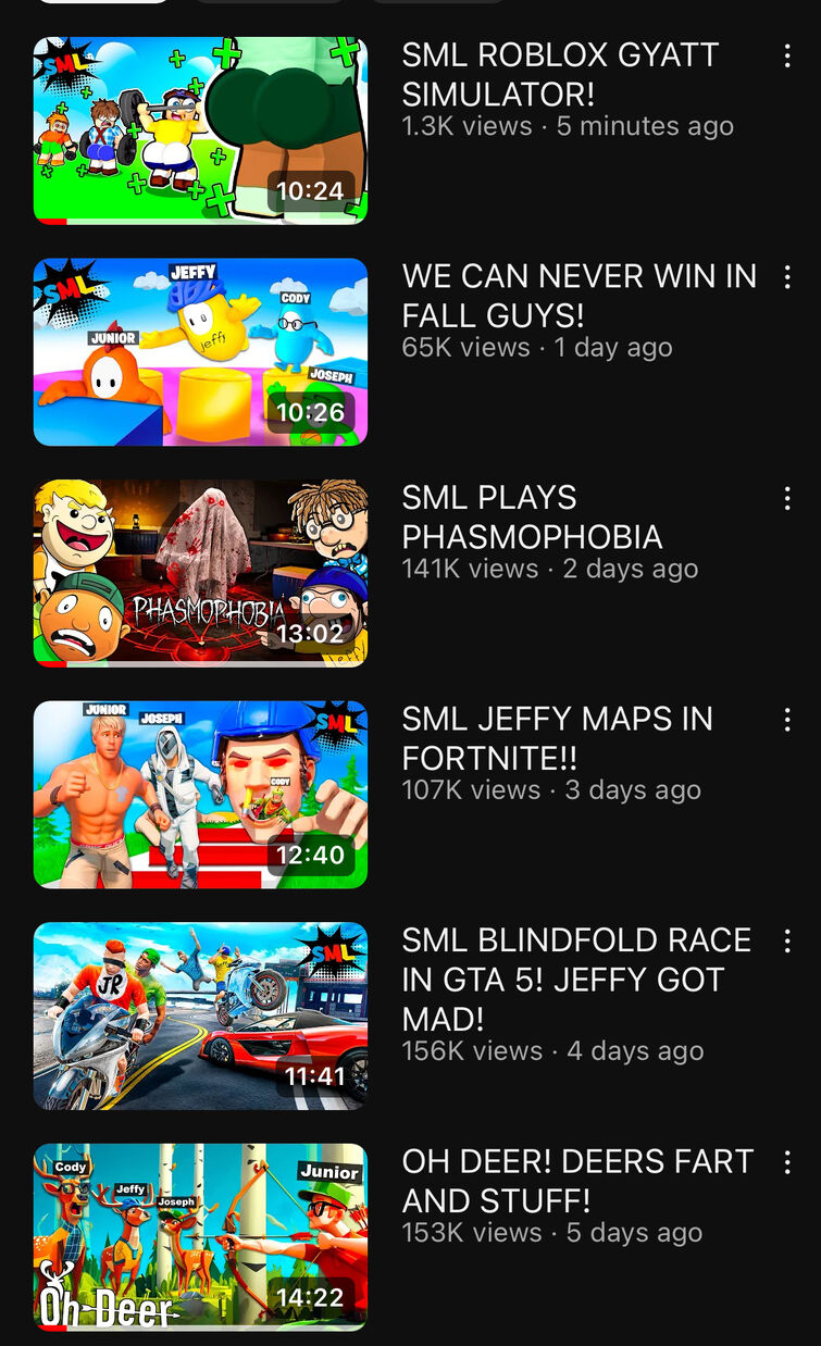 Sml Gaming Has Fallen Off Fandom