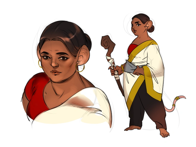 Fenwrel the Mouse-Maiden | Fae Tales Verse: not_poignant Wiki | Fandom