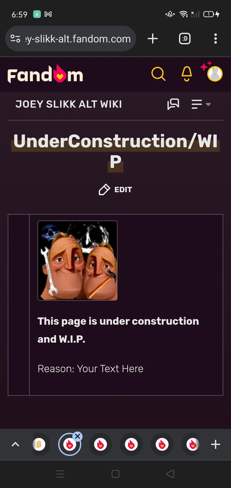 My first time making my own template in this wiki | Fandom