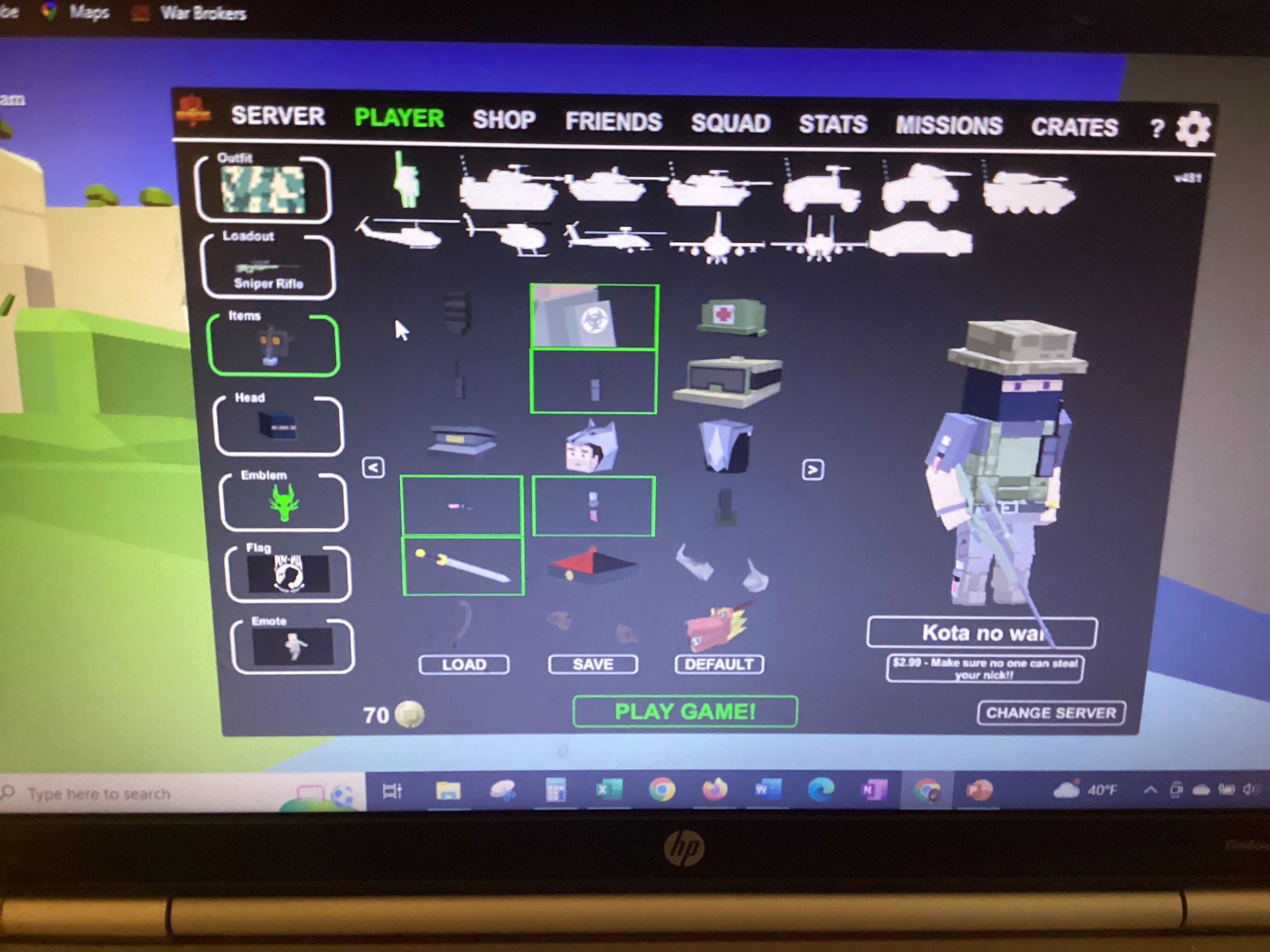 War Brokers load out | Fandom