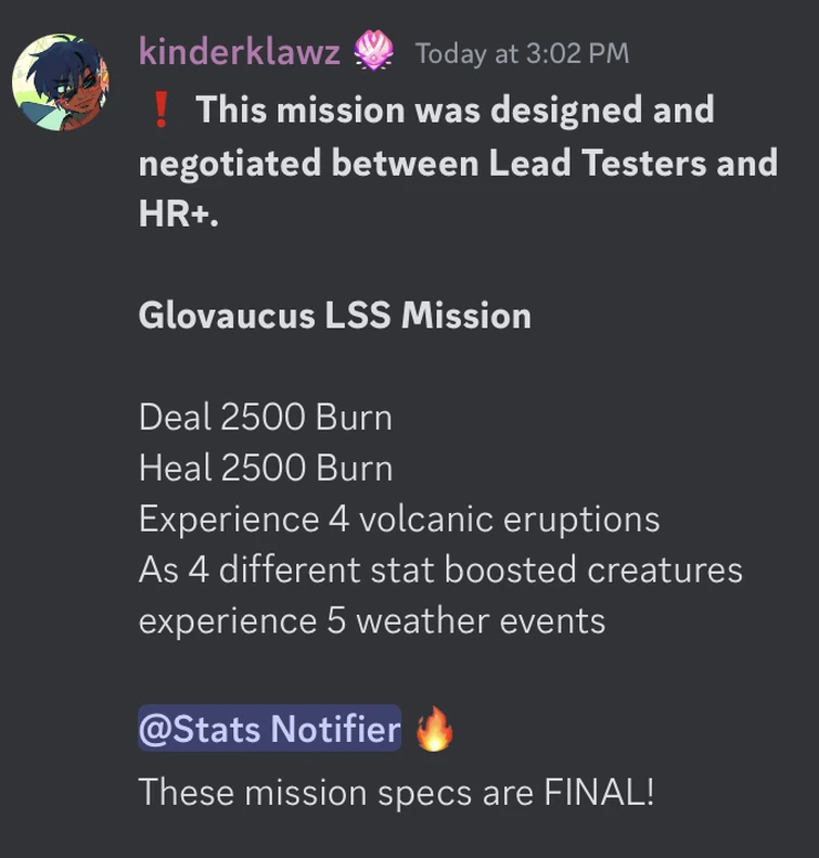 glovaucus lss mission | Fandom