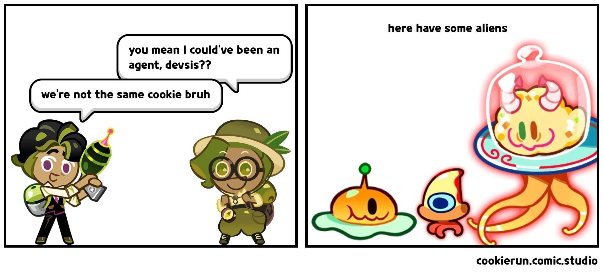 When I realized there were 2 olive cookies: | Fandom