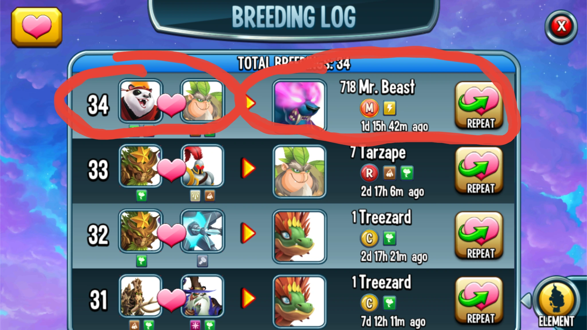 So I did the Dream breeding event... | Fandom