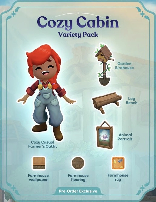 Cozy Cabin Variety Pack | Fae Farm Wiki | Fandom