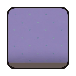 Violet Heart Print Wallpaper | Fae Farm Wiki | Fandom