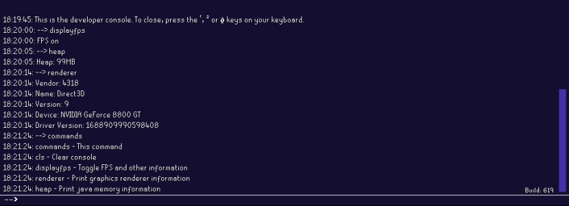 Developer Console | Faem Wiki | Fandom