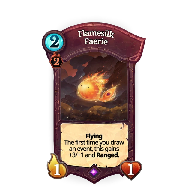 Flamesilk Faerie - Official Faeria Wiki