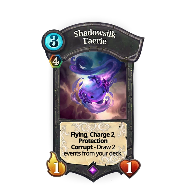Shadowsilk Faerie - Official Faeria Wiki