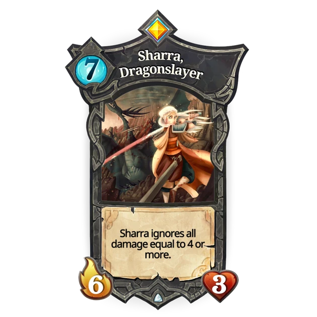 Sharra, Dragonslayer - Official Faeria Wiki