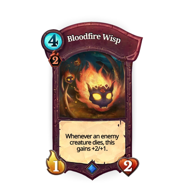 Bloodfire Wisp - Official Faeria Wiki
